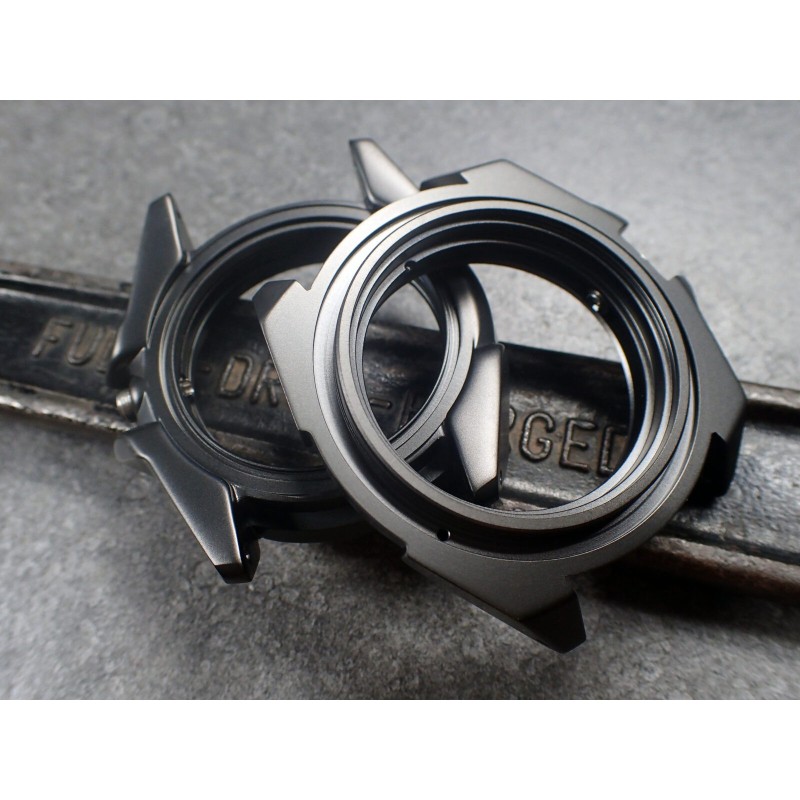 THE-SKX/SAMURAI-ONE SATIN BLACK 200 meters SKX SPARE CASE C-03-BBS